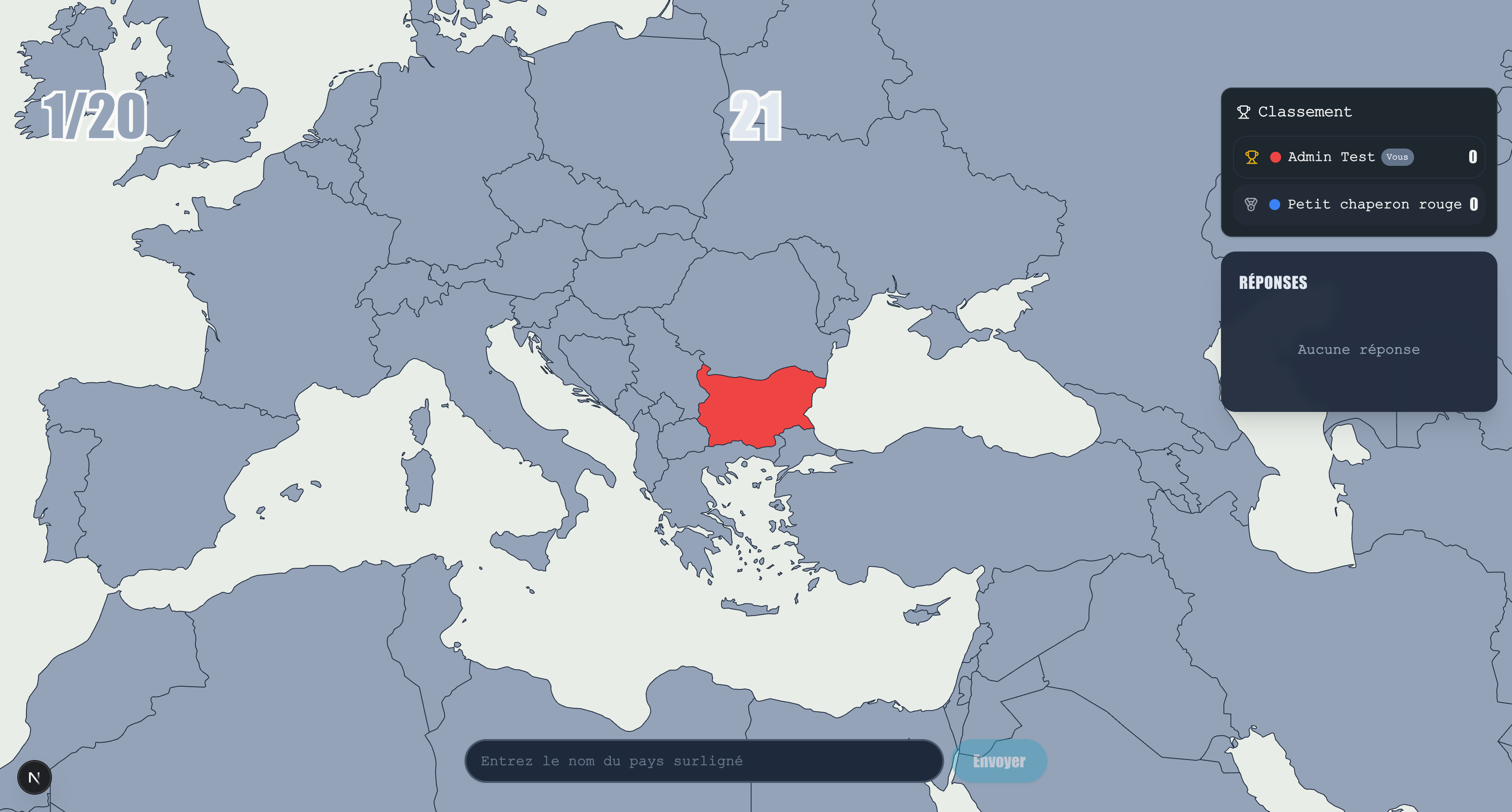 MapGuesser | Jeu de Géographie Multijoueur en Ligne Gratuit